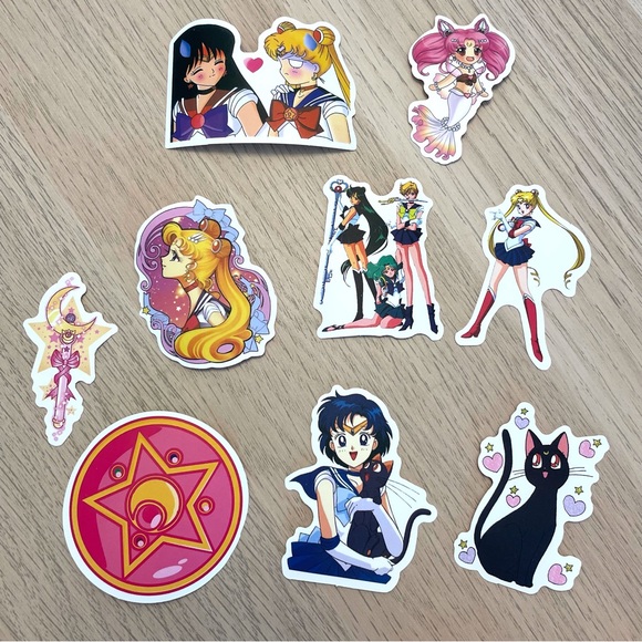 Art | Sailor Moon Stickers 9 | Poshmark